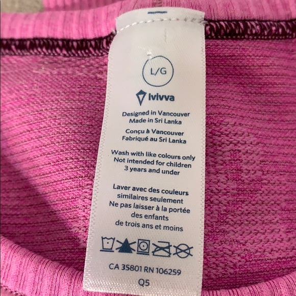 Ivivva | Shirts & Tops | Ivivva Tech Long Sleeve Girls | Poshmark
